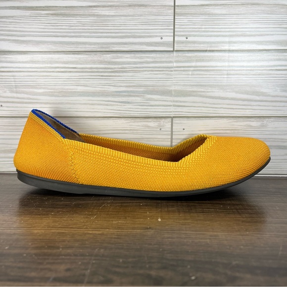 Rothy's | Shoes | Rothys Round Toe Flats Womens Yellow Shoes Womens ...